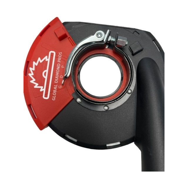 7" Dust Shroud - Universal Mount - Adjustable - Grinding Wheels - Angl ...