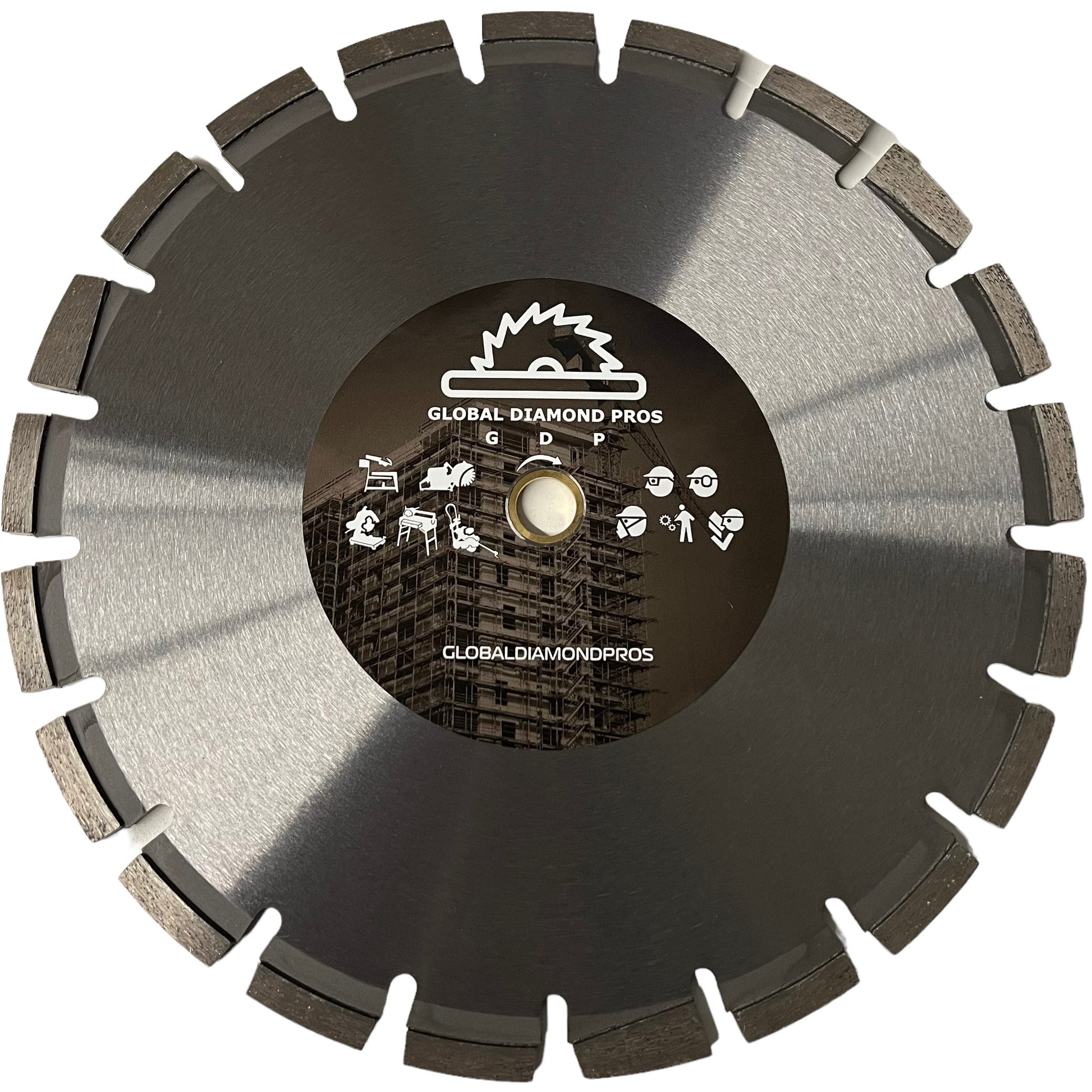 Joint Widening 18" x .250 Diamond Blade - Loop Saw Diamond Blades Loop ...