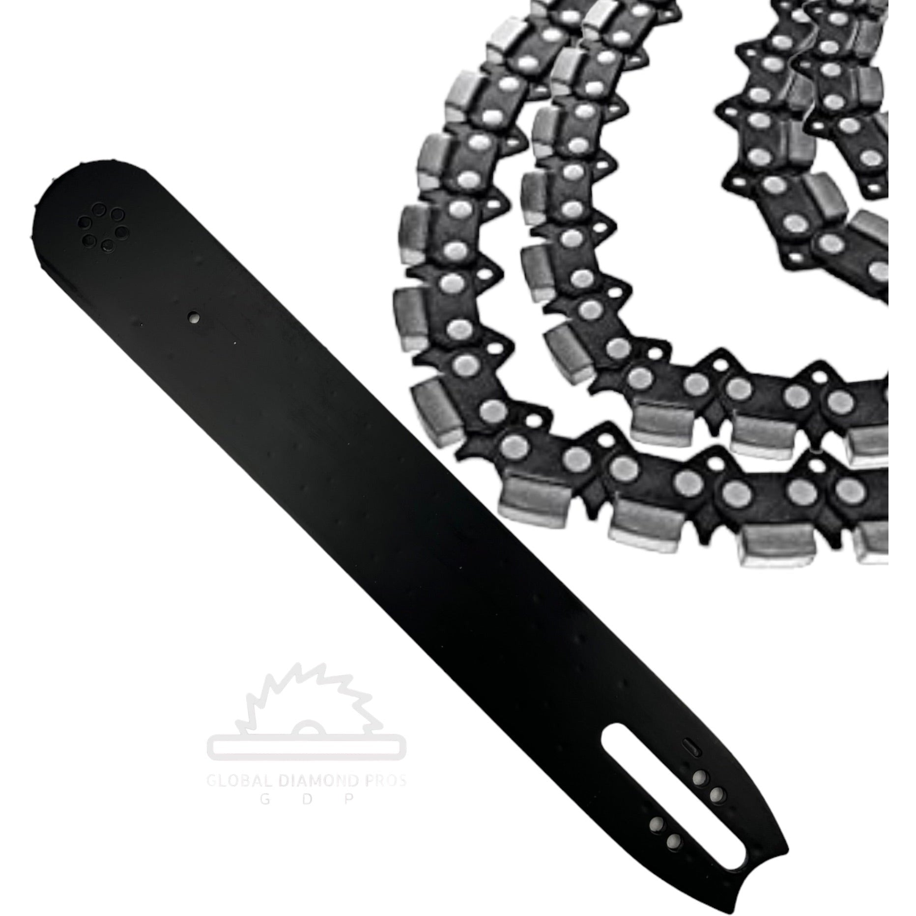 14" Diamond Chain & Guide Bar Husqvarna K970 Concrete Chainsaw Package ...