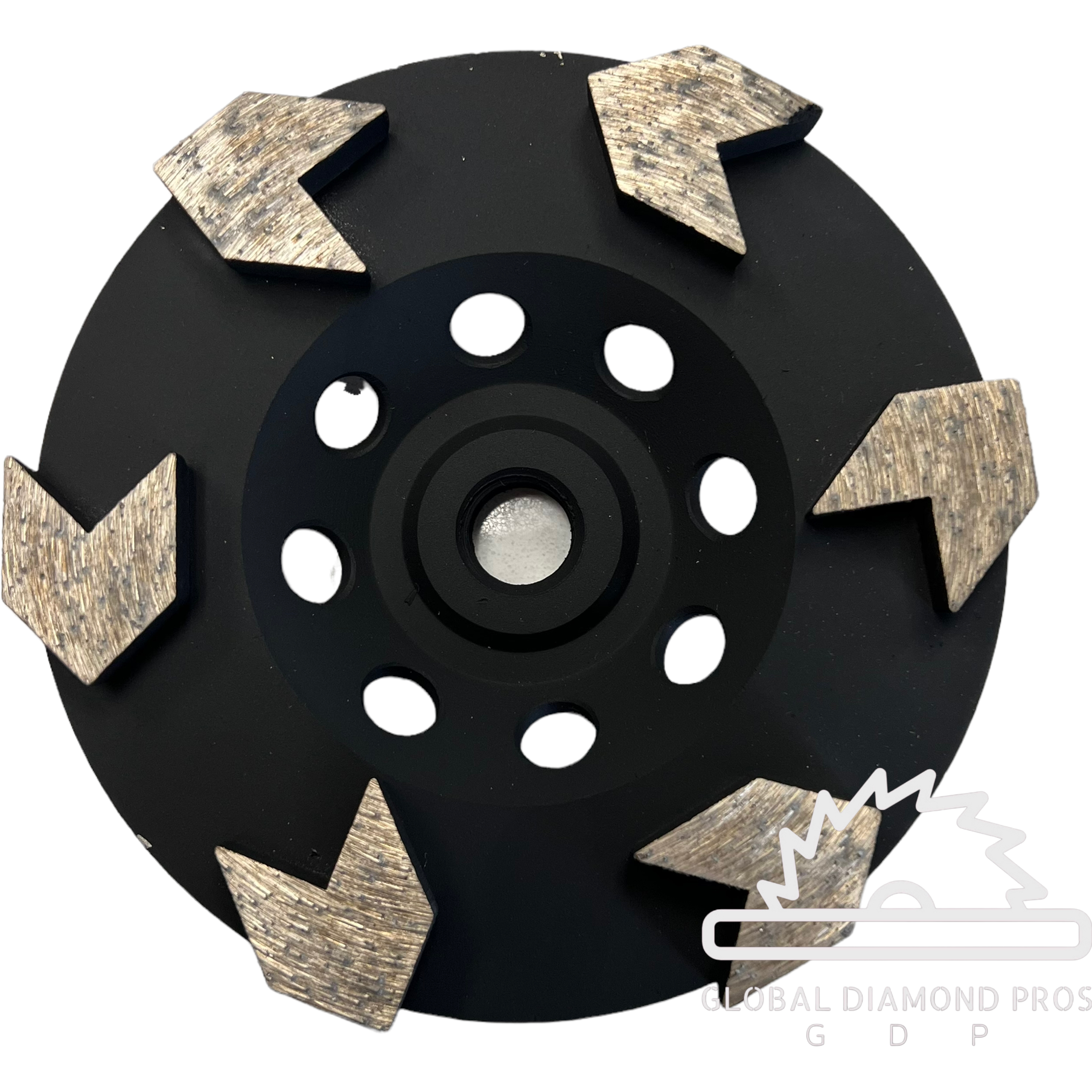5" Arrow Cup Wheel - Diamond Grinding Cup Wheel Grit 30/35 Arrow Diamo ...