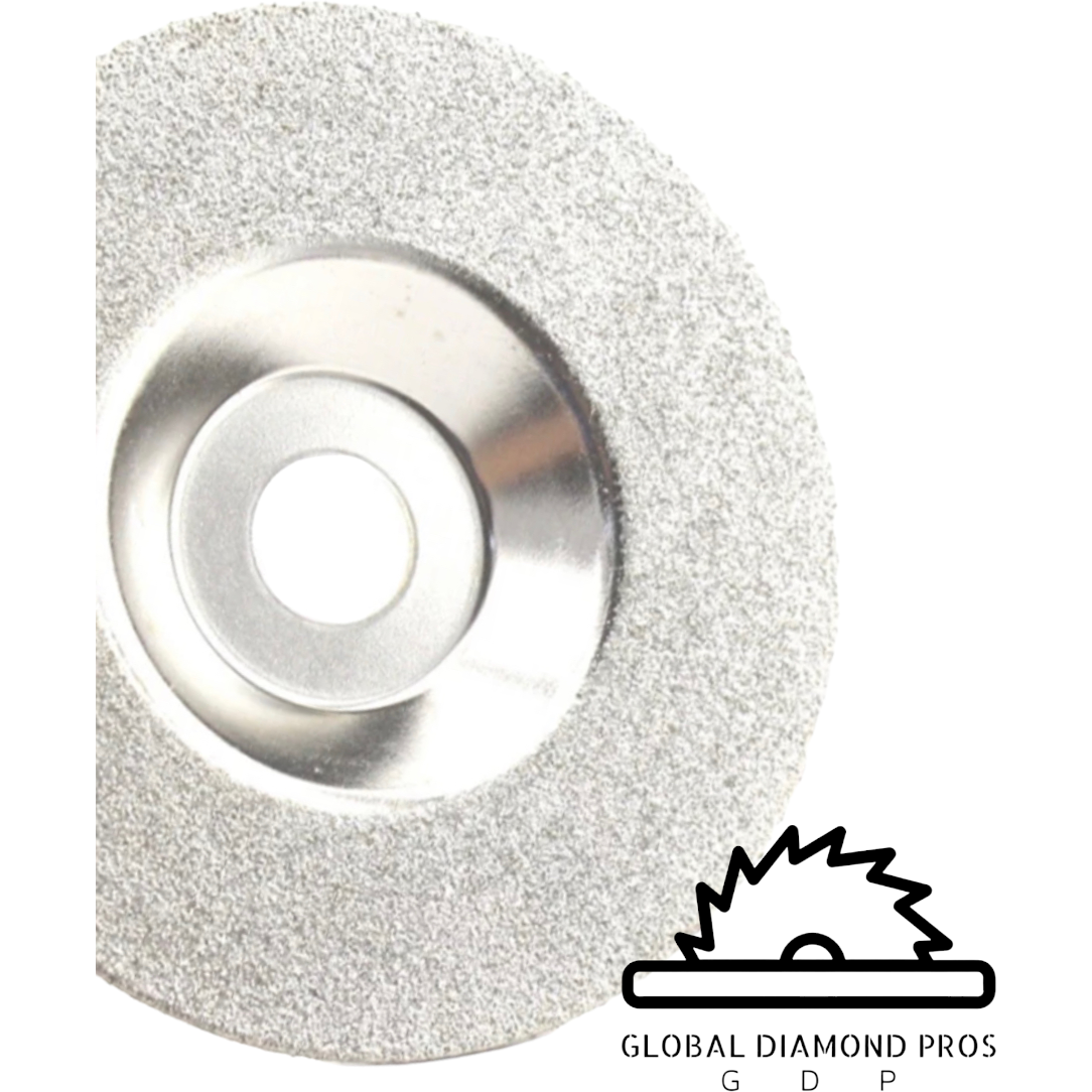4” Diamond Grinding Wheel For Stone, Concrete, Granite, Marble - 60 Gr ...